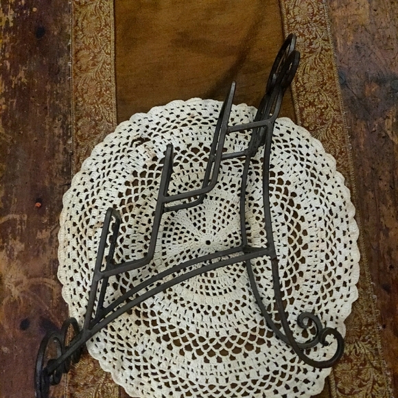 Kitchen | Vintage Wrought Iron Plate Rack | Poshmark